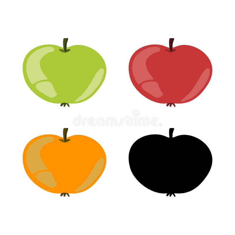 Apple stock illustration. Illustration of decorative - 43149540
