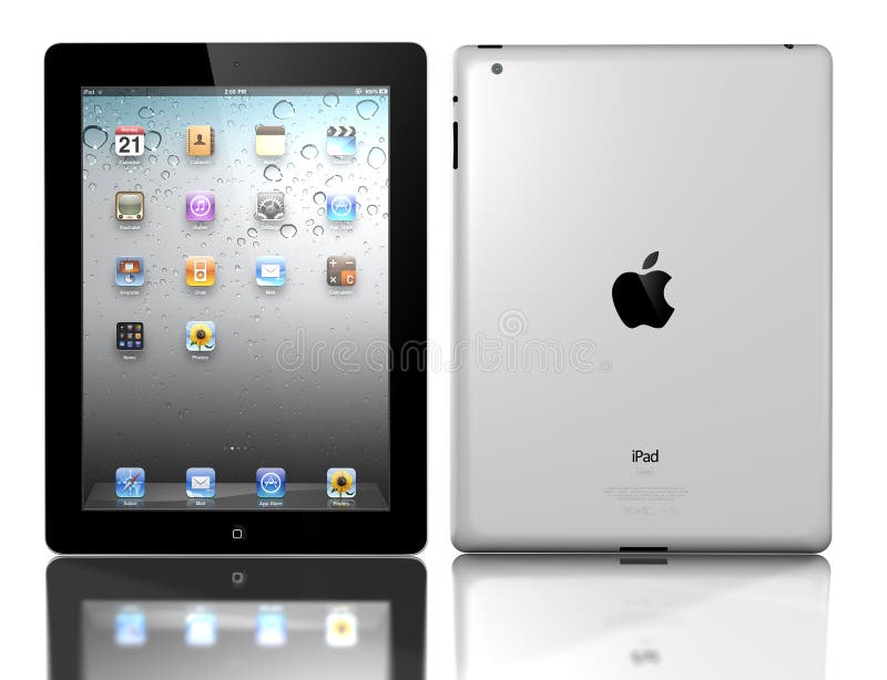 Apple iPad 3 editorial photography. Illustration of graphics - 20580672
