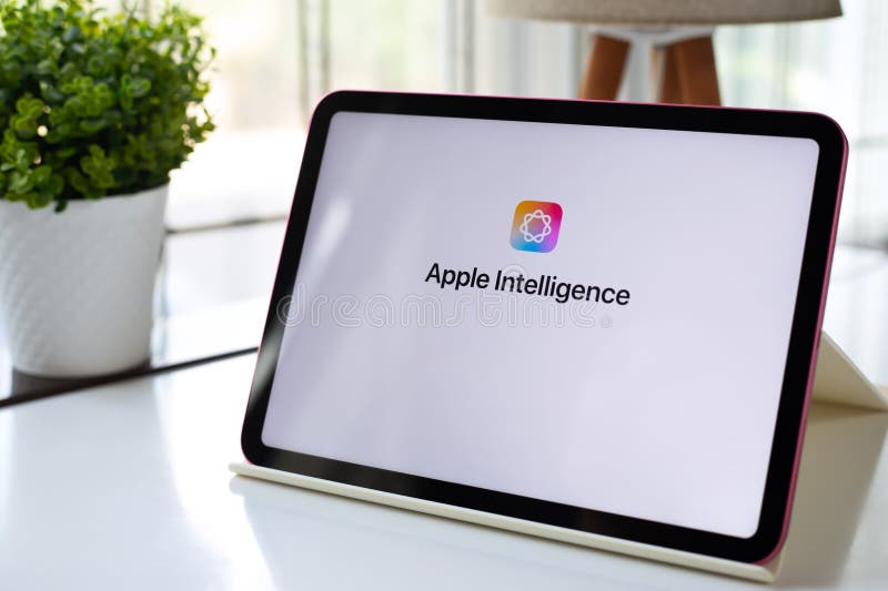 Apple IPad Home Screen IPadOS 18 AI Apple Intelligence Siri Editorial ...