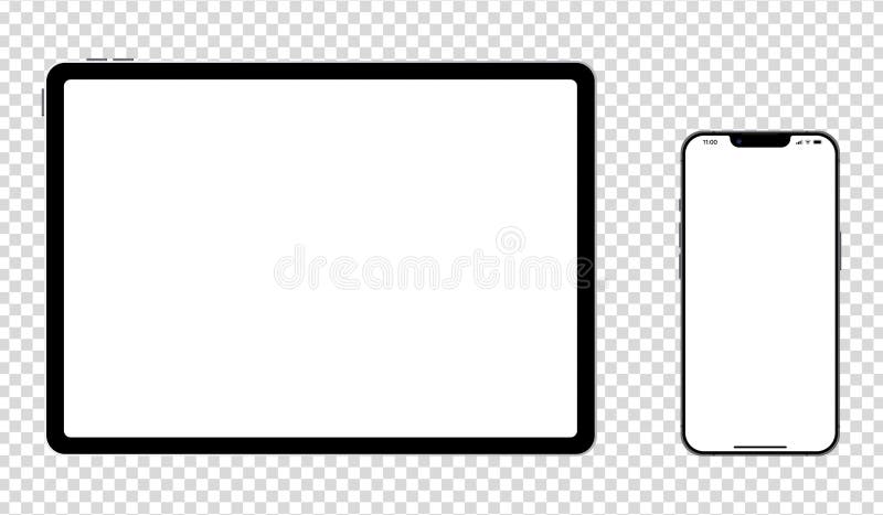 Apple IPad and Iphone 13. Ipad Mini, Air, Pro 2021. Screen Ipad Front ...