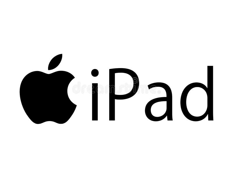 Apple-ipad Logo redaktionelles stockfotografie. Illustration von ...