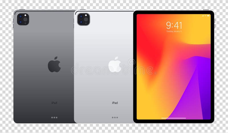 Apple IPad. Ipad Mini, Air, Pro 2021. Screen Ipad Front, Back Side Ipa ...