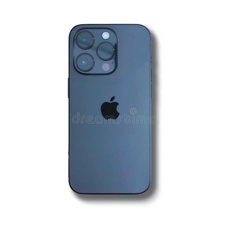 Apple iPhone Back Side editorial stock photo. Image of logo - 329750738