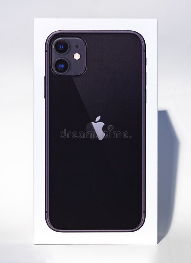 Apple iPhone 11 Box editorial stock photo. Image of telecom - 204739513