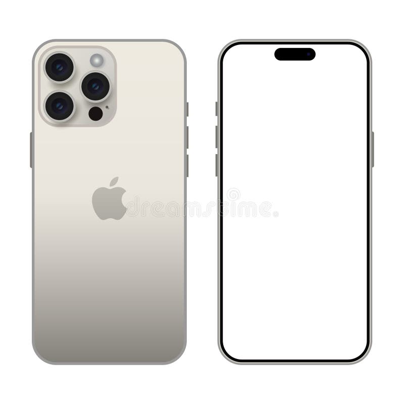 Apple IPhone 16 Pro Natural Editorial Photo - Illustration of device ...