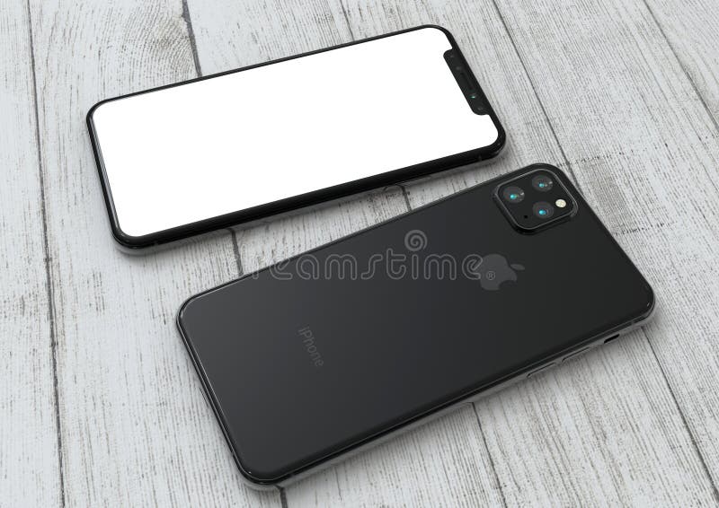 Apple IPhone 11 Pro, 2019 Rumored Design Mockup Editorial Stock Image ... Apple IPhone 11 Pro, 2019 Rumored Design Mockup Editorial Stock Image ...