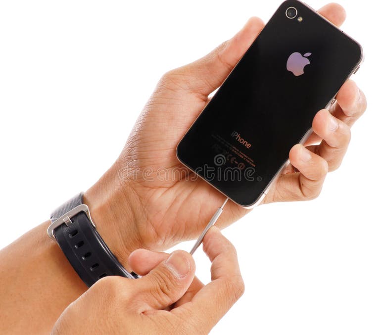 Apple iPhone Repairs editorial image. Image of hold, network - 20411910