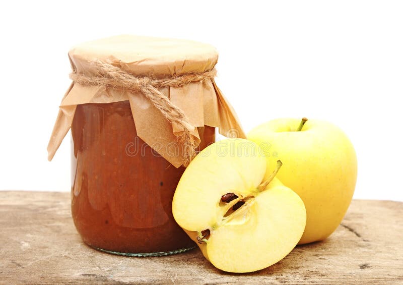 Apple jam stock photo. Image of lunch, kitchen, eating - 27225544