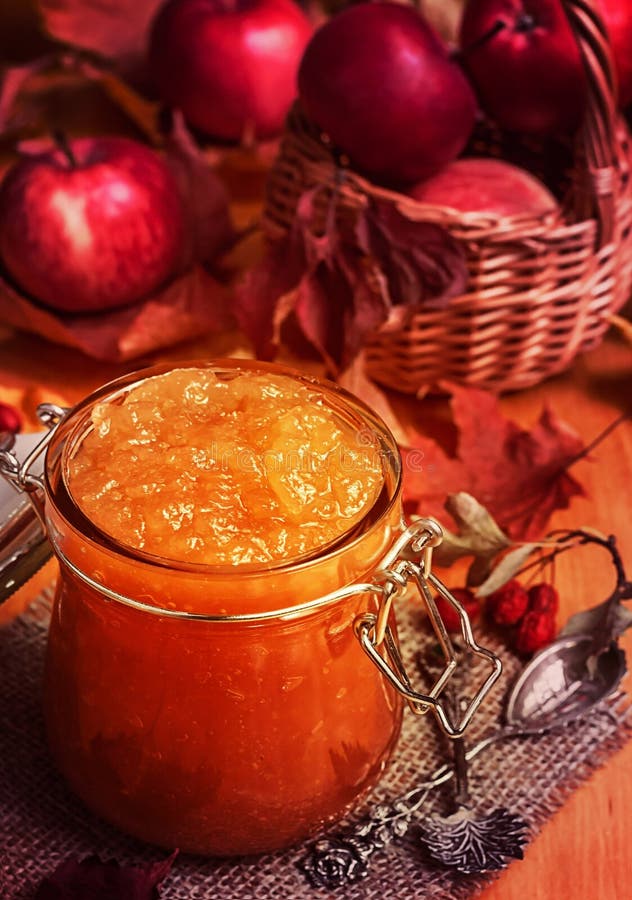Apple Jam stock photo. Image of concept, harvest, still - 133070920