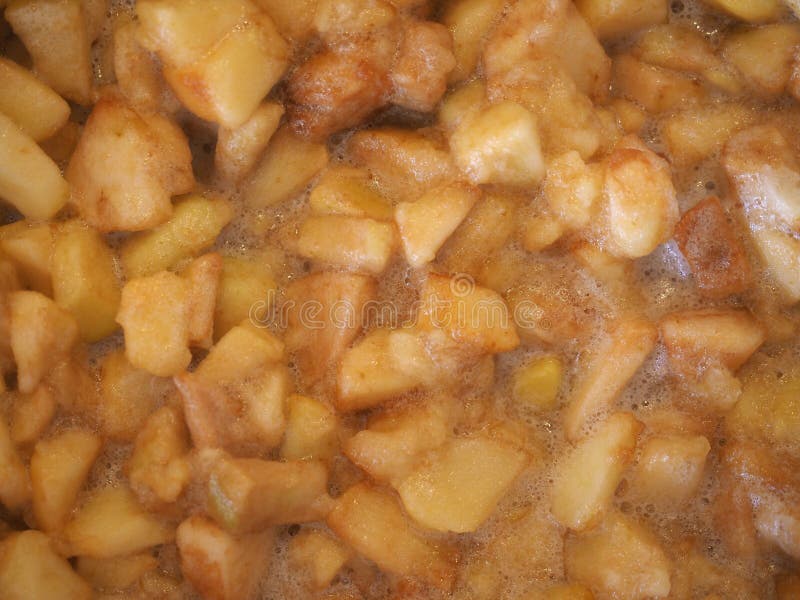 Apple jam cooking stock photo. Image of cooking, nutrition - 174075776