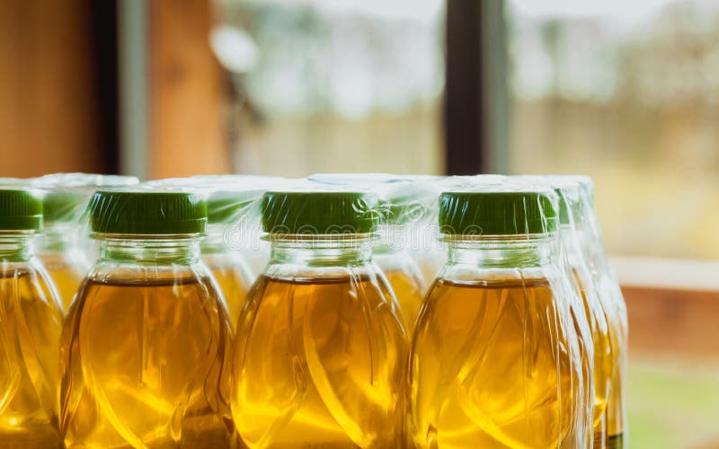 Apple Juice Carry Pack with Green Cap Stock Image - Image of shrinkwrap ...