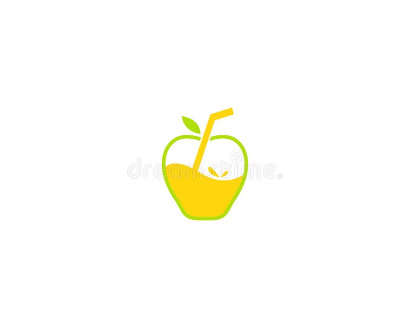 Apple Juice Vector Illustration Stock Illustration - Illustration of ...