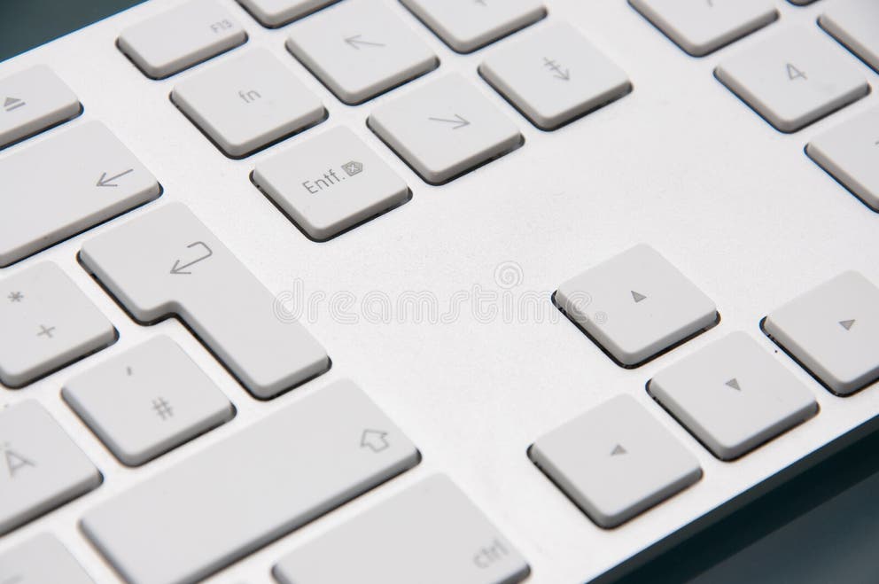 Apple Keyboard close-up stock image. Image of digital - 10353471