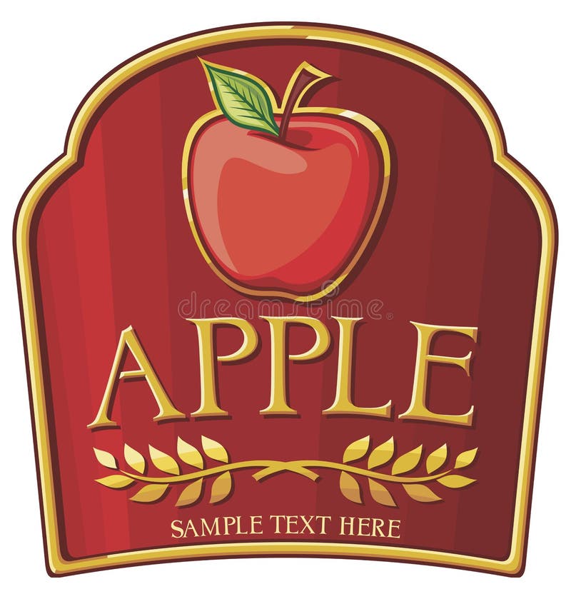 Red apple stock vector. Illustration of nutritious, garden - 31060519