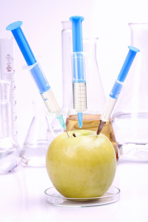 Apple In Laboratory Picture. Image: 15029987