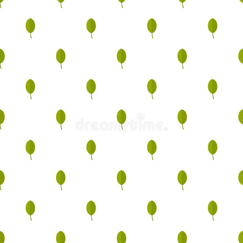 Apple Leaf Pattern Seamless Stock Illustration - Illustration of ...