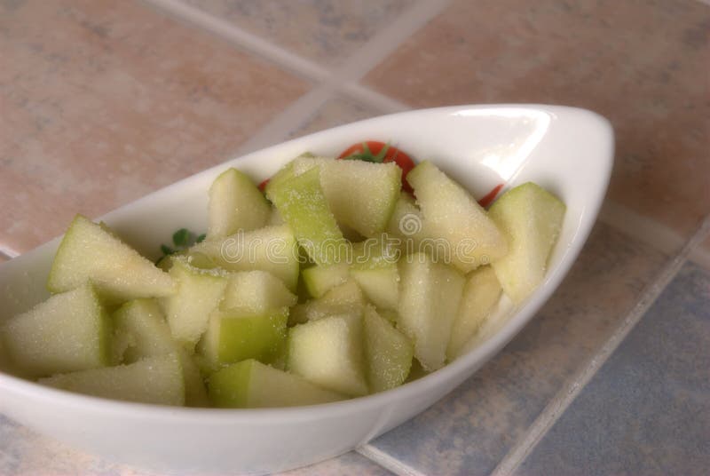 Apple with lemon stock photo. Image of natural, delicious - 20603746