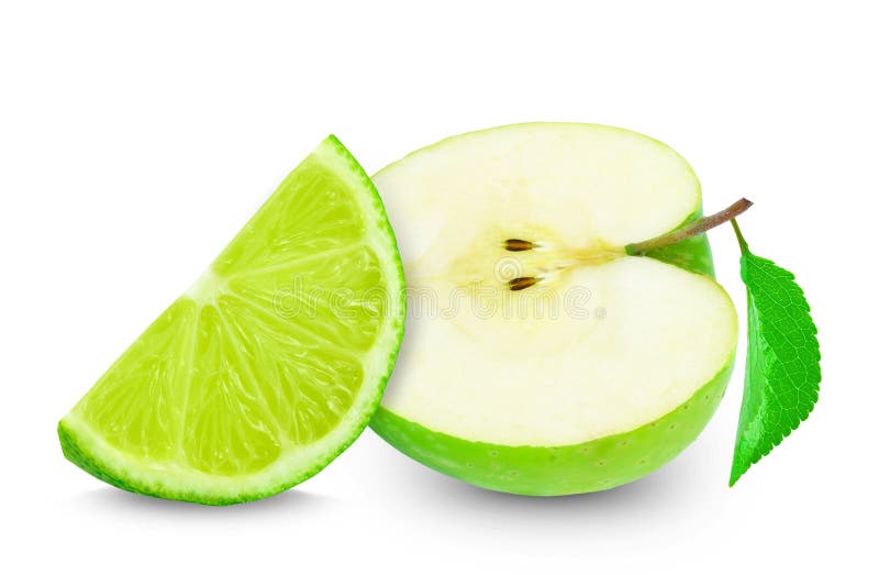 Apple and lime stock photo. Image of nature, organic - 103831680
