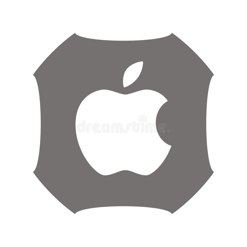 Apple Logo. Apple is American Corporation Develops and Sells Consumer ...