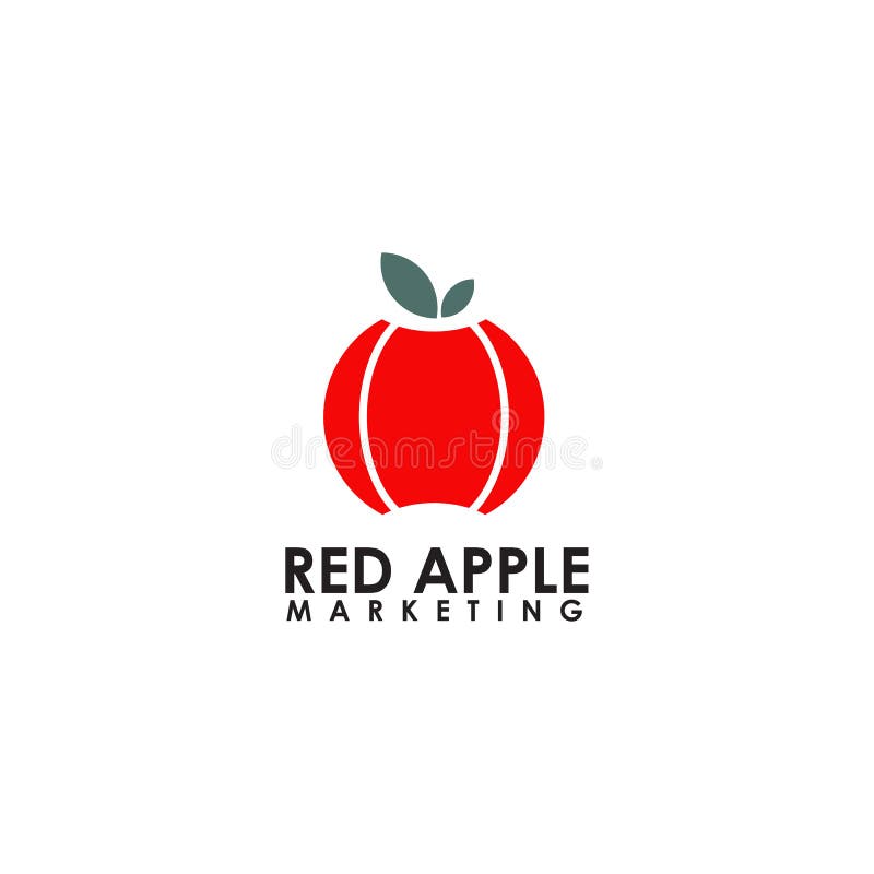 Apple Logo Design Inspiration Vector Template Stock Vector ...