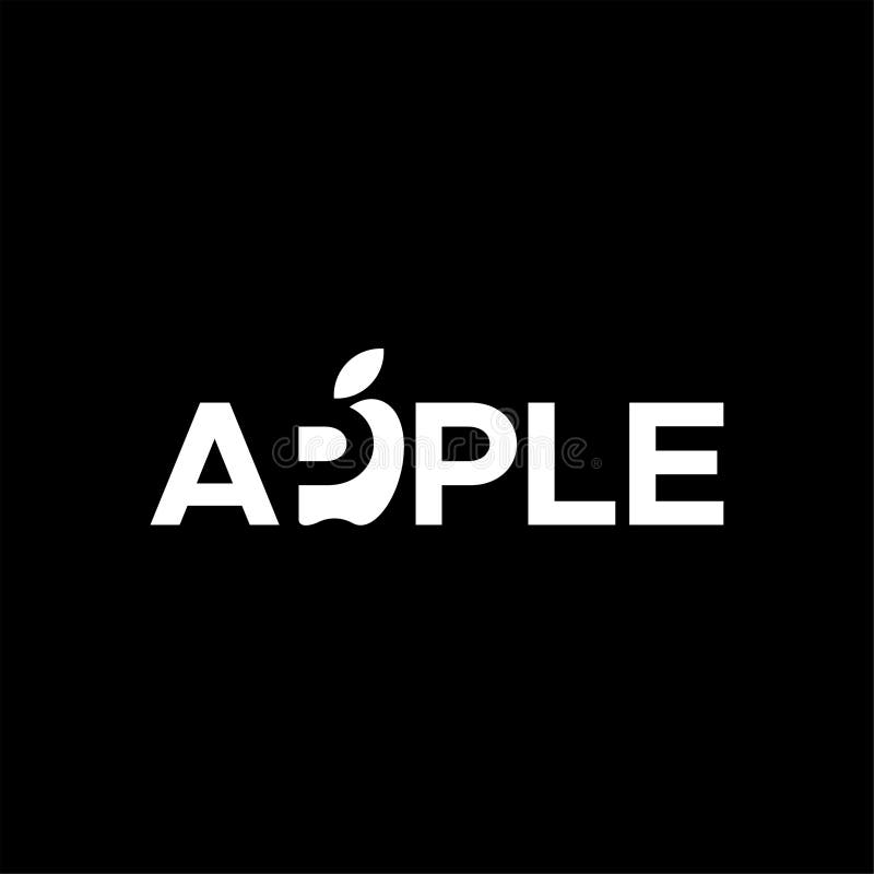 Apple logo editorial photo. Illustration of natural - 279966701