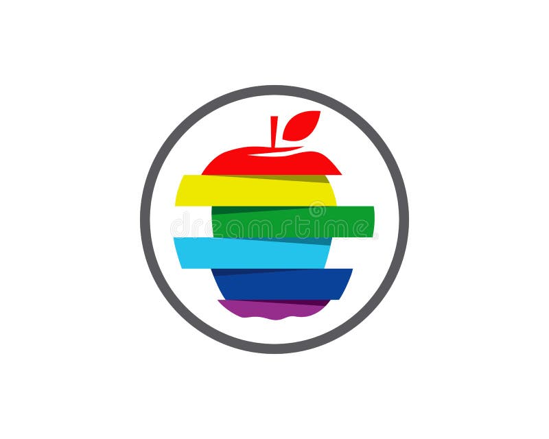 Apple-Logo Und -symbole Vector Illustrationsikonen-APP Vektor Abbildung ...