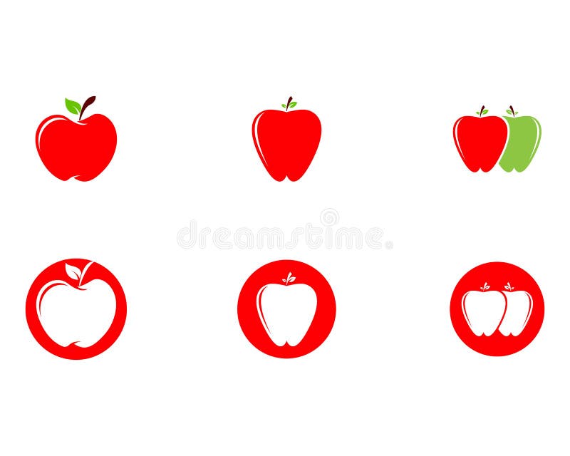 Apple Logo Vector Illustration Stock Vector - Illustration of icon ...