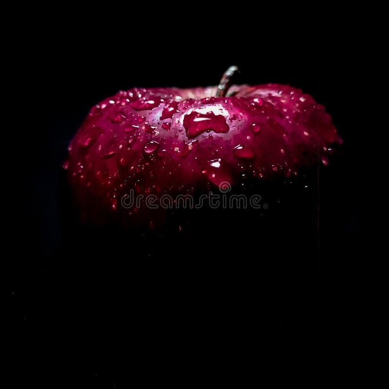 Apple low key stock photo. Image of apple, night, lowkeyphotography ...