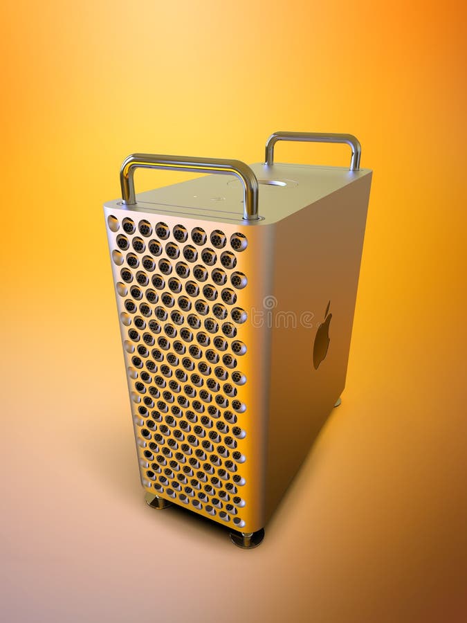Apple Mac Pro 2019 Professional Desktop Computer Editorial Stock Image ...