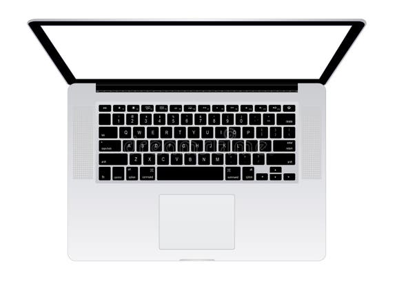 Apple macbook pro editorial photo. Illustration of front - 50693946