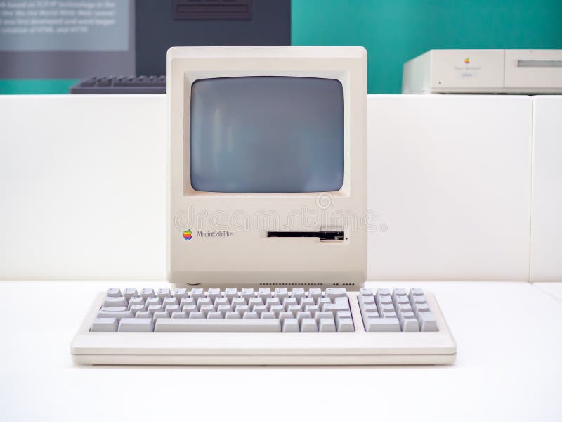 Apple Macintosh Plus Personal Computer Editorial Photography - Image of ...