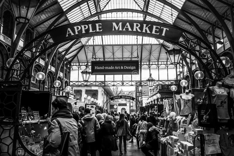 Apple market stock photo. Image of busy, shopping, group - 101902748