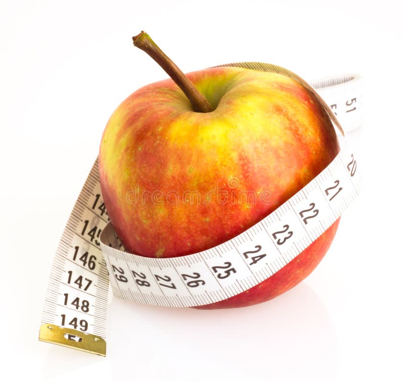 Apples on Vintage Scale stock photo. Image of market - 18933874