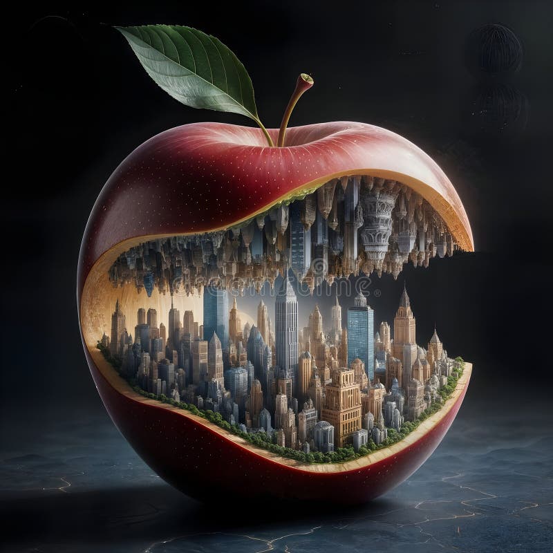 An Apple with Multidimensional Civilizations Inside Its Core ...