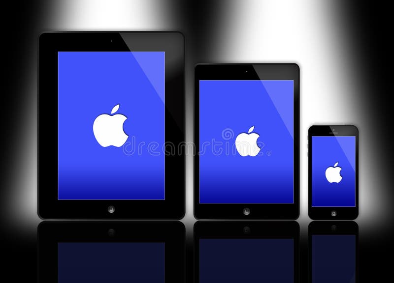 Apple Ipad Computer Screen editorial photography. Illustration of ...