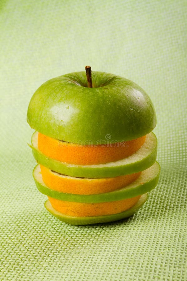 Apple orange stock photo. Image of lemon, eating, cocktail - 14729318