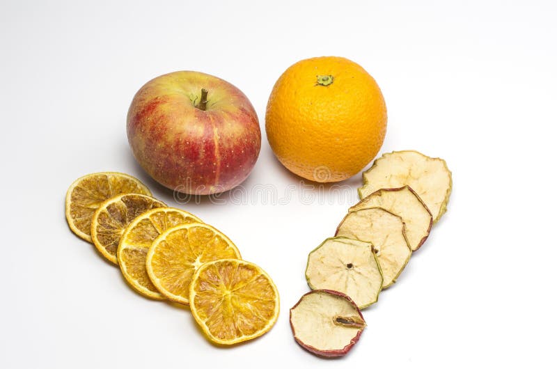 Apple and orange stock photo. Image of fruit, orange - 27643326