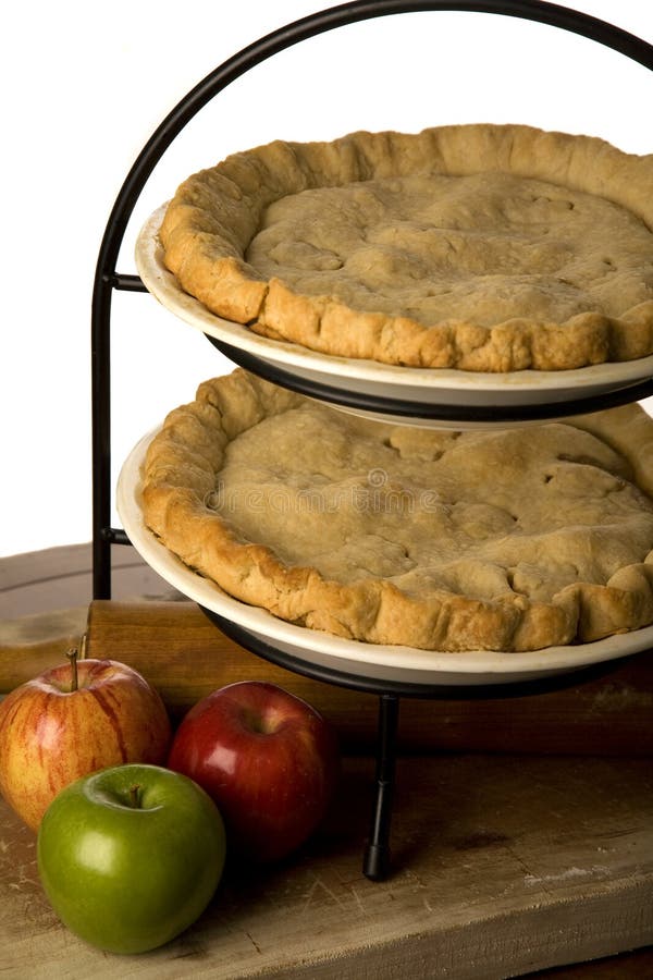 Apple pie with apples. stock photo. Image of crust, apple - 9797344