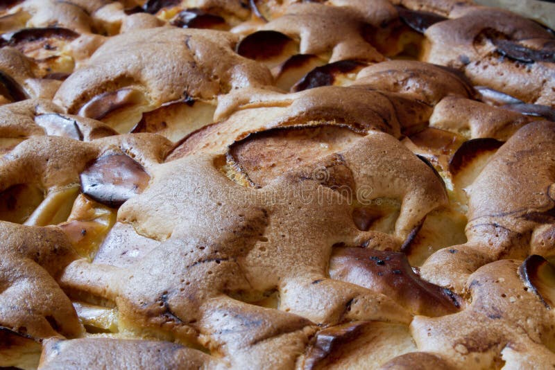 Apple pie texture stock image. Image of gastronomy, close - 87743409