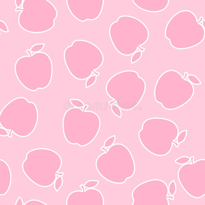 Apple Pink Lady stock vector. Illustration of market, detailed - 9282856