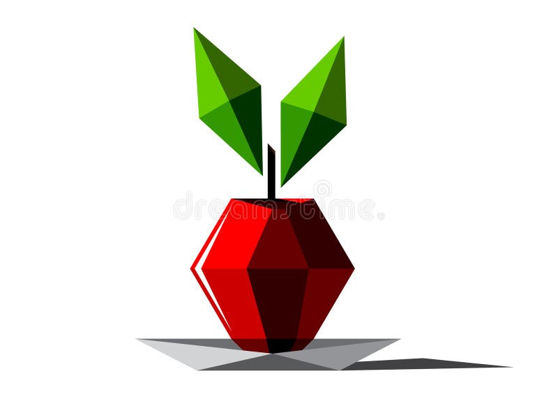 Apple. stock illustration. Illustration of design, food - 56399250