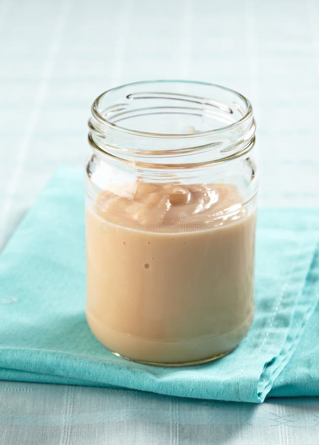 Apple puree stock image. Image of tasty, open, appetite - 21918275