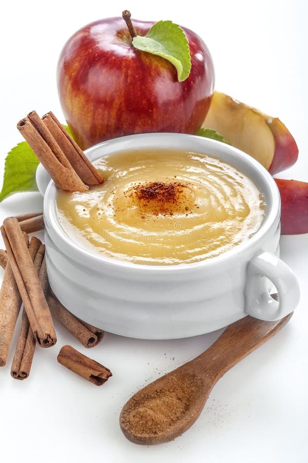 Apple puree stock photo. Image of healthy, dessert, natural - 70073810