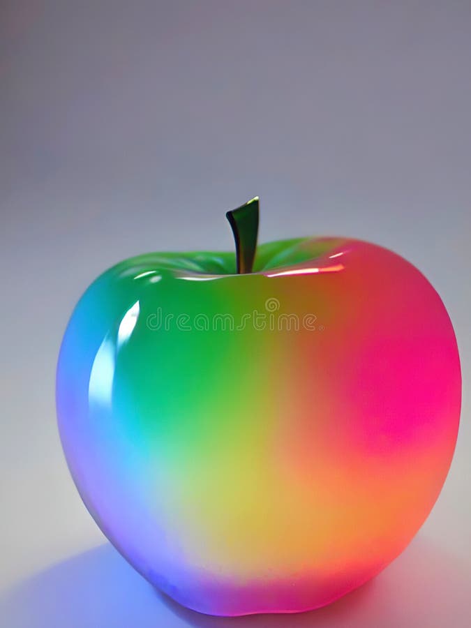 3d Rainbow Apple Stock Illustrations – 276 3d Rainbow Apple Stock ...