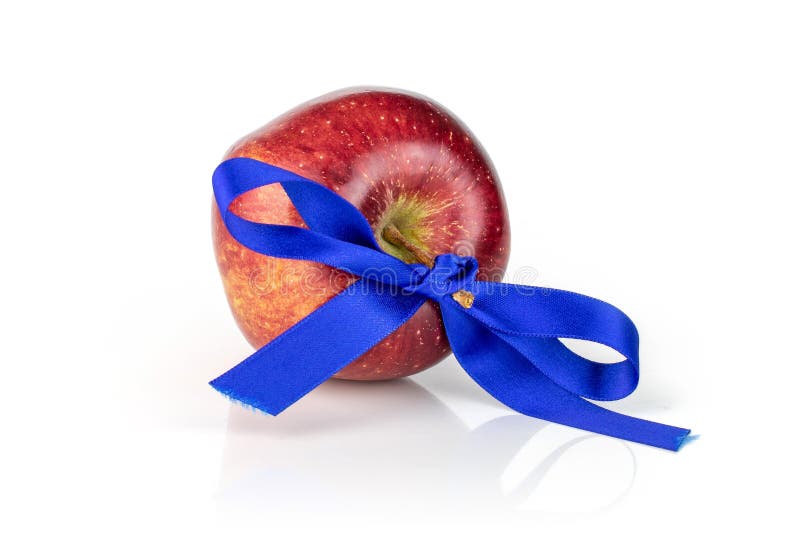 Apple Red Delicious Isolated on White Stock Photo - Image of delicious ...