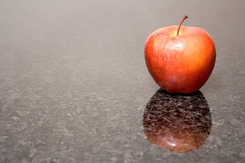 Apple reflection stock photo. Image of reflection, food - 904600