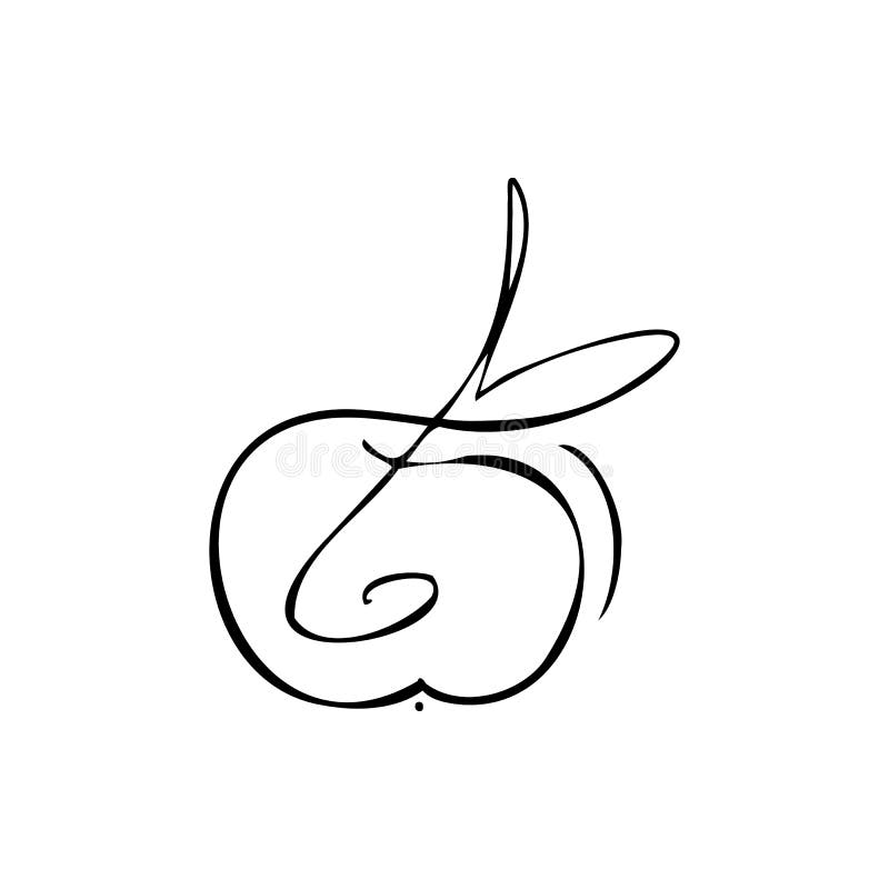 Apple Doodle Transparent Stock Illustrations – 227 Apple Doodle ...