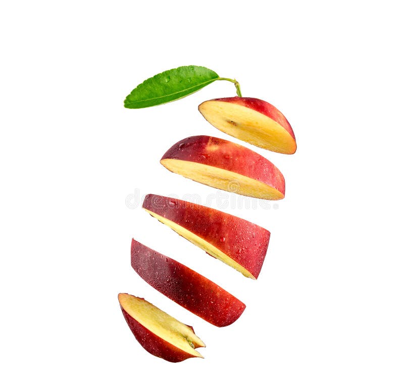 Isolated Apple Pieces In A Stack Stock Image - Image of macro, isolated ... Isolated Apple Pieces In A Stack Stock Image - Image of macro, isolated ...
