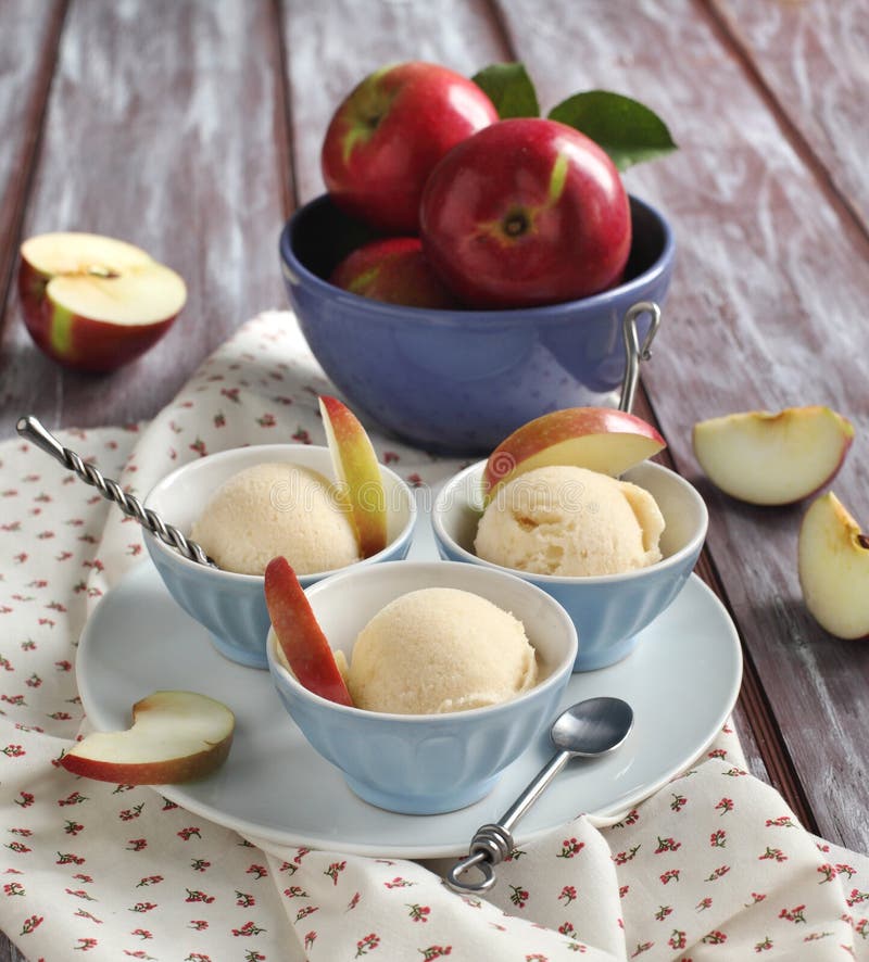 Apple sorbet stock photo. Image of chill, pale, frozen - 9936236