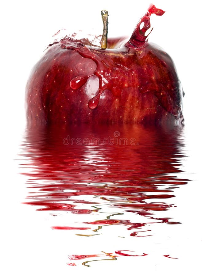 Apple splash stock image. Image of energetic, health, clear - 7413311